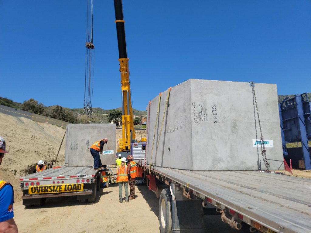 Precast Arch Installation Sequence - SPECS